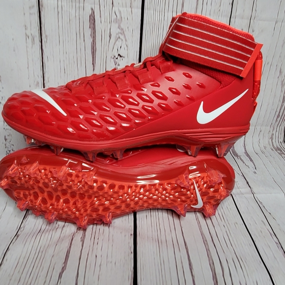 Nike | Shoes | New Nike Force Savage Pro 2 Red Football Cleats | Poshmark